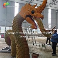 China Realistic Animatronic Oriental Dragon: Glowing Scales & Dynamic Movements For Immersive Theme Park Exhibits for sale