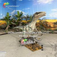 China Realistic Animatronic Dinosaur Velociraptor: Dynamic Museum-Grade Exhibit With Lifelike Movement & Detailed Skin For Immersive Education for sale