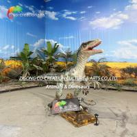 China Realistic Animatronic Dinosaur Velociraptor: Dynamic Museum-Grade Exhibit With Lifelike Movement & Detailed Skin For Immersive Education for sale