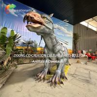 China Ridable Animatronic Monster Ride: Dynamic Motion & Silver-Beast Design For Adventure Parks for sale