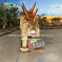 China Realistic Animatronic Dinosaur Stegosaurus: Textured Hide, Dynamic Roar & Vibrant Back Plates For Immersive Exhibits for sale