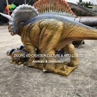 China Realistic Animatronic Triceratops Trio: Roaring Group With Dynamic Motion & Prehistoric Display for sale
