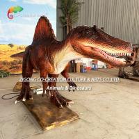 China Realistic Animatronic Dinosaur Spinosaurus: Multi-Motion Showstopper With Articulated Limbs, Vivid Coloration & Aquatic Ambiance for sale
