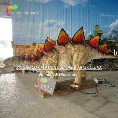 China Realistic Animatronic Dinosaur Stegosaurus: Textured Hide, Dynamic Roar & Vibrant Back Plates For Immersive Exhibits for sale