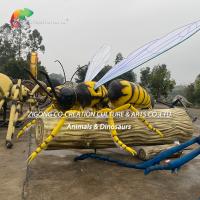 China Animatronic Insects Giant Animatronic Bee For Theme Park Decoration for sale