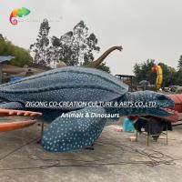 China Animatronic Animal Model Giant Animal Animatronic Sea Turtle Model For Theme Park Attraction for sale