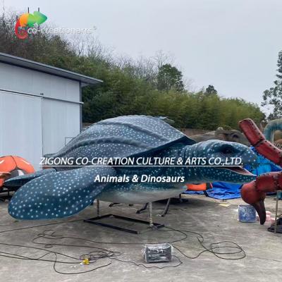 China Animatronic Animal Model Giant Animal Animatronic Sea Turtle Model For Theme Park Attraction for sale