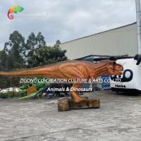 China Realistic Walking Animatronic T-Rex Dinosaur For Theme Parks And Prehistoric Attractions for sale