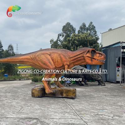 China Realistic Walking Animatronic T-Rex Dinosaur For Theme Parks And Prehistoric Attractions for sale