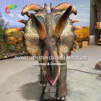 China Realistic Animatronic Lokiceratops Dinosaur Model For Theme Parks And Educational Exhibitions for sale