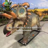 China Realistic Animatronic Lokiceratops Dinosaur Model For Theme Parks And Educational Exhibitions for sale