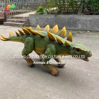 China Walking Quadruped Robot Dinosaur with Realistic Skin Design for Interactive Attractions for sale