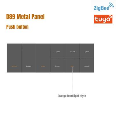 China 240VAC Wireless Zigbee Smart Switch Conjoined Type Multiple Colors Option for sale
