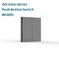 China Glass Panel RS485 Modbus Protocol Push Button Electrical Wall Switch for sale
