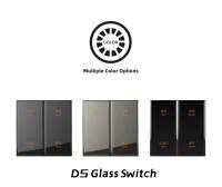 China Push Button Electrical Wall Switch Zigbee Protocol Glass Material for sale