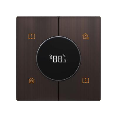 China Home Smart Digital Thermostat Temperature Adjustment RS485 Type for sale