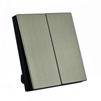 China 250V AC Electrical Wall Switch , Bronze 3 Gang One Way Switch for sale