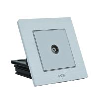 China Villa / Home Multimedia Wall Socket 86mmx86mm Variety Materials for sale