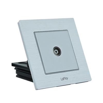 China Villa / Home Multimedia Wall Socket 86mmx86mm Variety Materials for sale