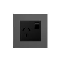 China Three Pin Electrical Power Socket , Amber Australia Plug Socket Type for sale