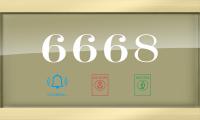 China Black / Champagne Hotel Door Plate 150x250mm Size Tempered Glass Material for sale