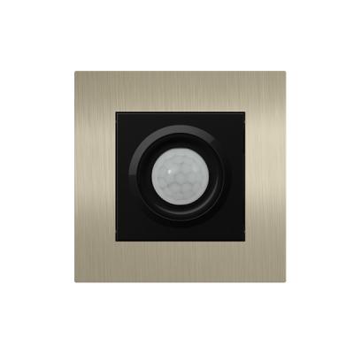 China Stainless Steel Motion Sensor Wall Plate Amber / Bronze Color for sale