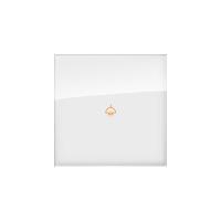 China Tuya APP Zigbee Smart Switch Touch Screen Glass Plastic Material for sale
