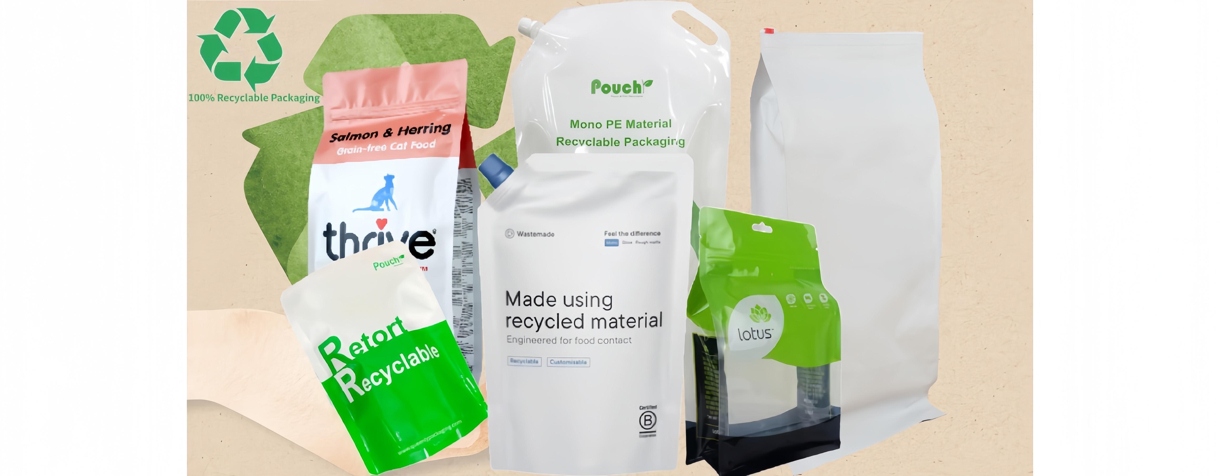 Recyclable Packaging Solutions Recyclable Pouch Packaging With Mono Material 0