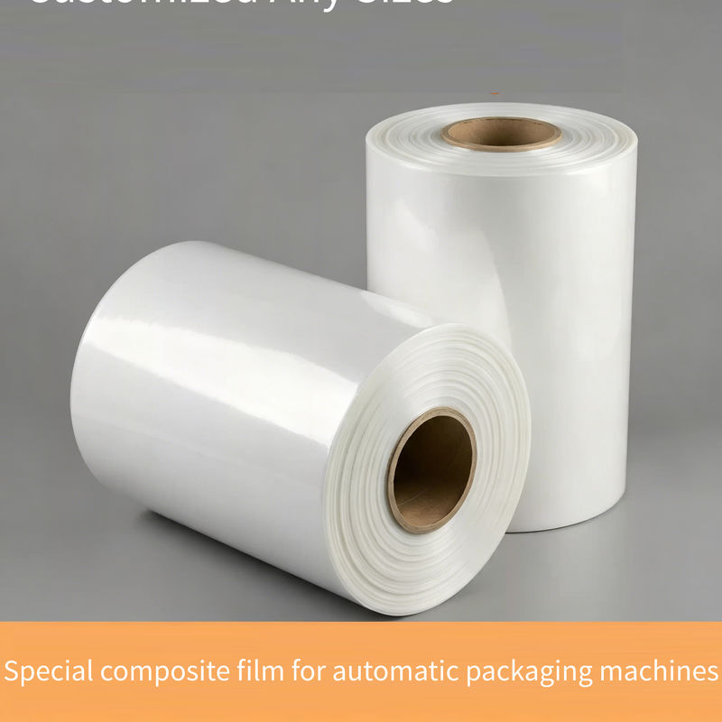 Quality Custom Laminated LDPE Rollstock Film | Food Grade High Barrier Packaging Film for Automatic Sauce & Powder Vertical Packing Machine factory