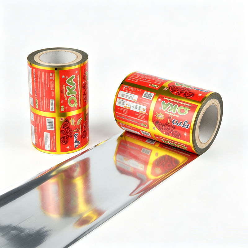 Quality Custom Printed Metallized Multi-Layer Composite Packaging Film Roll - High Barrier Film for Snacks, Candies & Food Products factory