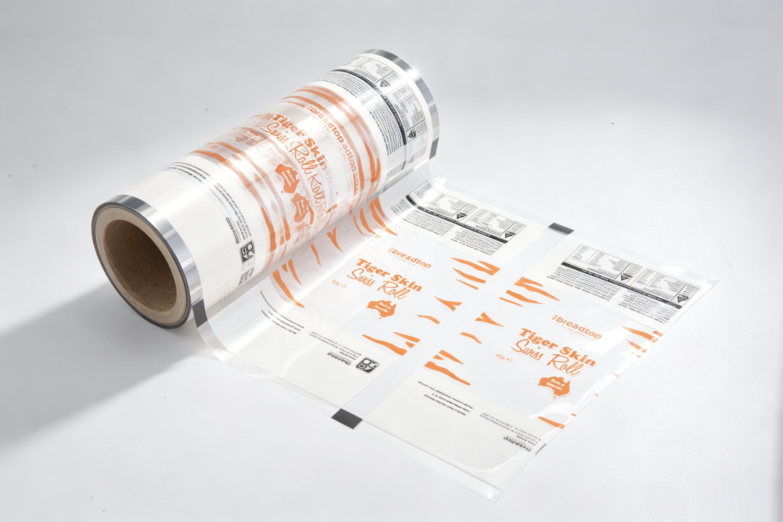 Premium Printed HighâBarrier Film Roll | Custom Laminated Packaging Rollstock for Pineapple Cakes, Cookies & Dry Foods 0
