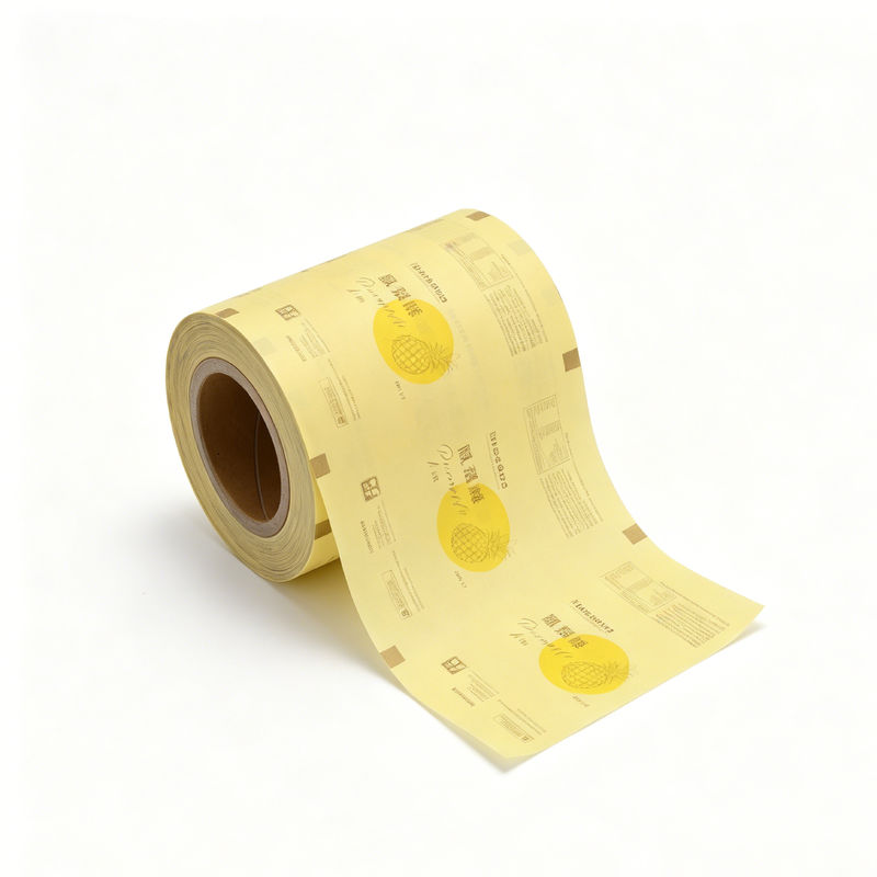 Quality Compostable HighâBarrier Packaging Film Roll | FoodâGrade EcoâFriendly Laminated Rollstock for Bakery & Snacks factory