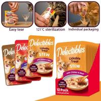 China 3 Side Seal Pet Food Pouch Eco Friendly UHT Sterilization For Pet Food Gravy for sale