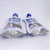 China Food Grade Yogurt Spout Pouches BPA Free Reclosable Printed Spout Pouch for sale