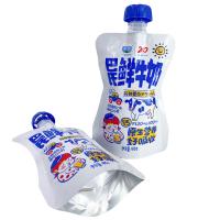 China Food Grade Yogurt Spout Pouches BPA Free Reclosable Printed Spout Pouch for sale