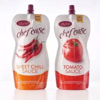 China Sweet Chili Eco Friendly Sauce Packaging Pouch 120ml 260ml 300ml 400ml for sale