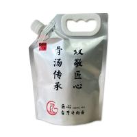China 16 Ounce Soup Packaging Bags Soup Spout Pouch 500ml 1L 2L With Handle for sale