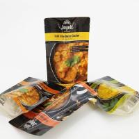 China Logo Printed Soup Pouch Packaging Microwave Oven Cooking BPA Free Materials for sale