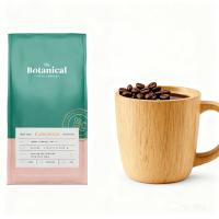 China 8oz 12oz 16oz Coffee Bean Bags Moistureproof Custom Coffee Bag With Tin Tie for sale