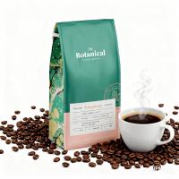 China Eco Friendly Kraft Coffee Packaging Pouch Scratch Resistant Resealable Coffee Bags for sale