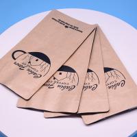 China Flat Bottom Sustainable Coffee Packaging Pouch 250g 340g 500g 1kg With Valve Zipper for sale