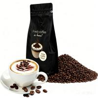 China Resealable Stand Up Coffee Pouches Sustainable Coffee Bags Anti Ultraviolet With Zipper for sale