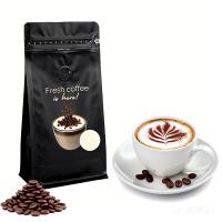 China Resealable Stand Up Coffee Pouches Sustainable Coffee Bags Anti Ultraviolet With Zipper for sale