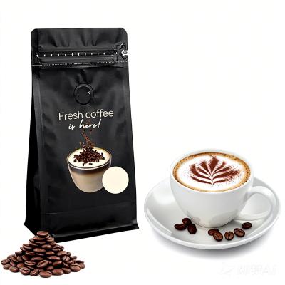 China Resealable Stand Up Coffee Pouches Sustainable Coffee Bags Anti Ultraviolet With Zipper for sale