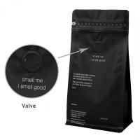 China Resealable Stand Up Coffee Pouches Sustainable Coffee Bags Anti Ultraviolet With Zipper for sale