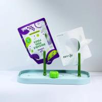 China Customized Baby Food Pouch BPA Free 200ml Reusable Squeezable Box Pack for sale