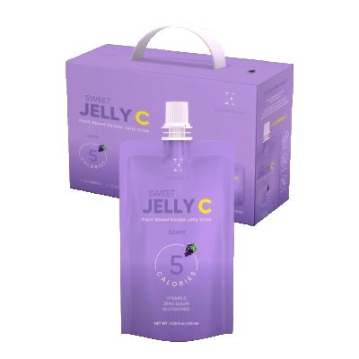 China 250ml Blueberry Spout Pouch Packaging Food Grade Grape Juice Pouches for sale