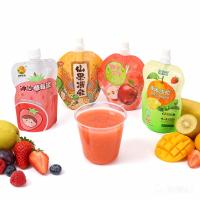 China Convenient Recyclable Spout Pouches Custom Printed Spout Pouches Lightweight For Baby Food for sale