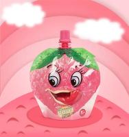 China 100ml Custom Juice Pouches Leakproof Portable Spout Pouch For Juice for sale