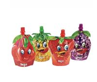 China 100ml Custom Juice Pouches Leakproof Portable Spout Pouch For Juice for sale